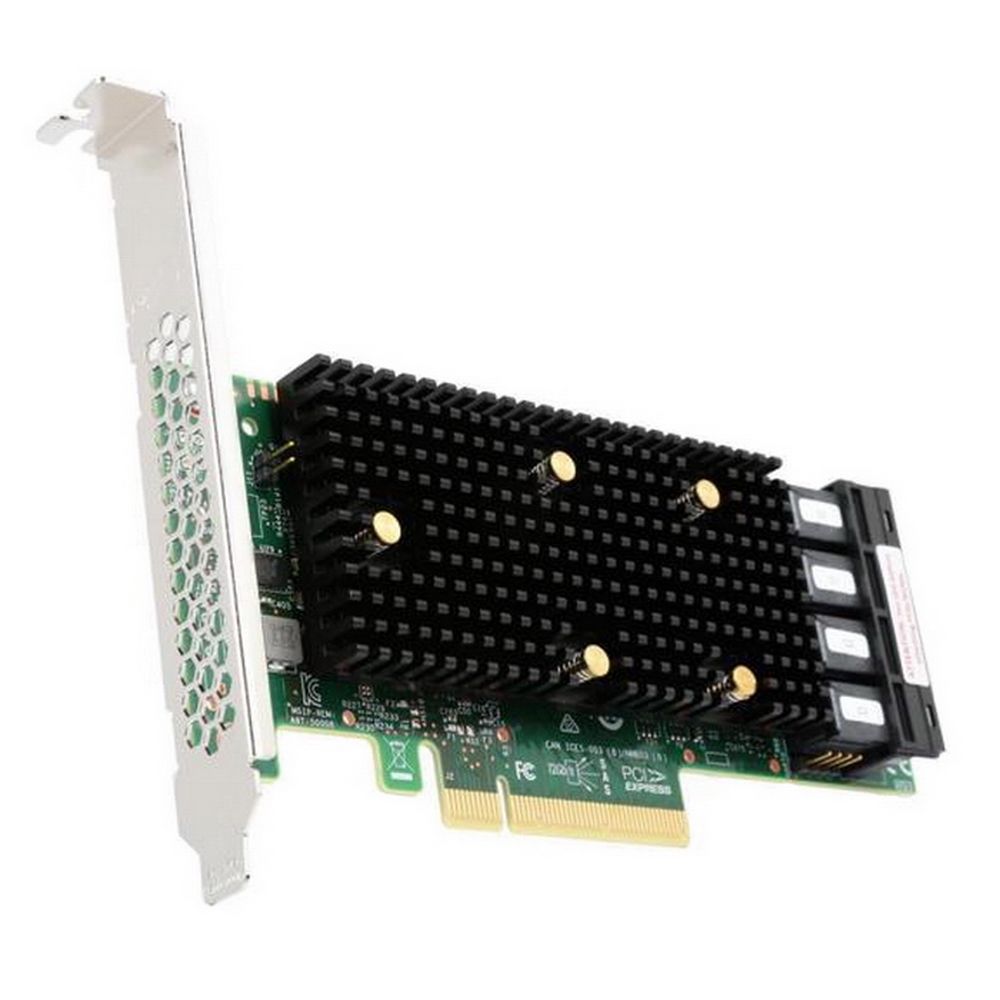HBA-адаптер Broadcom 9400-16i SGL (05-50008-00 / 03-50008-02012) PCIe 3 ...