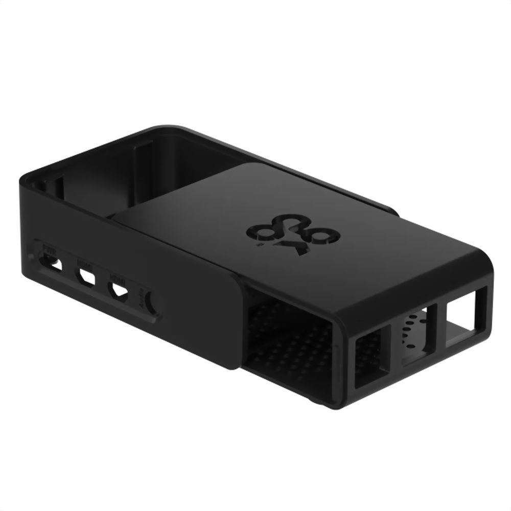 Корпус Raspberry Pi 4 Model B Official Case Okdo Slide Series, Black ...