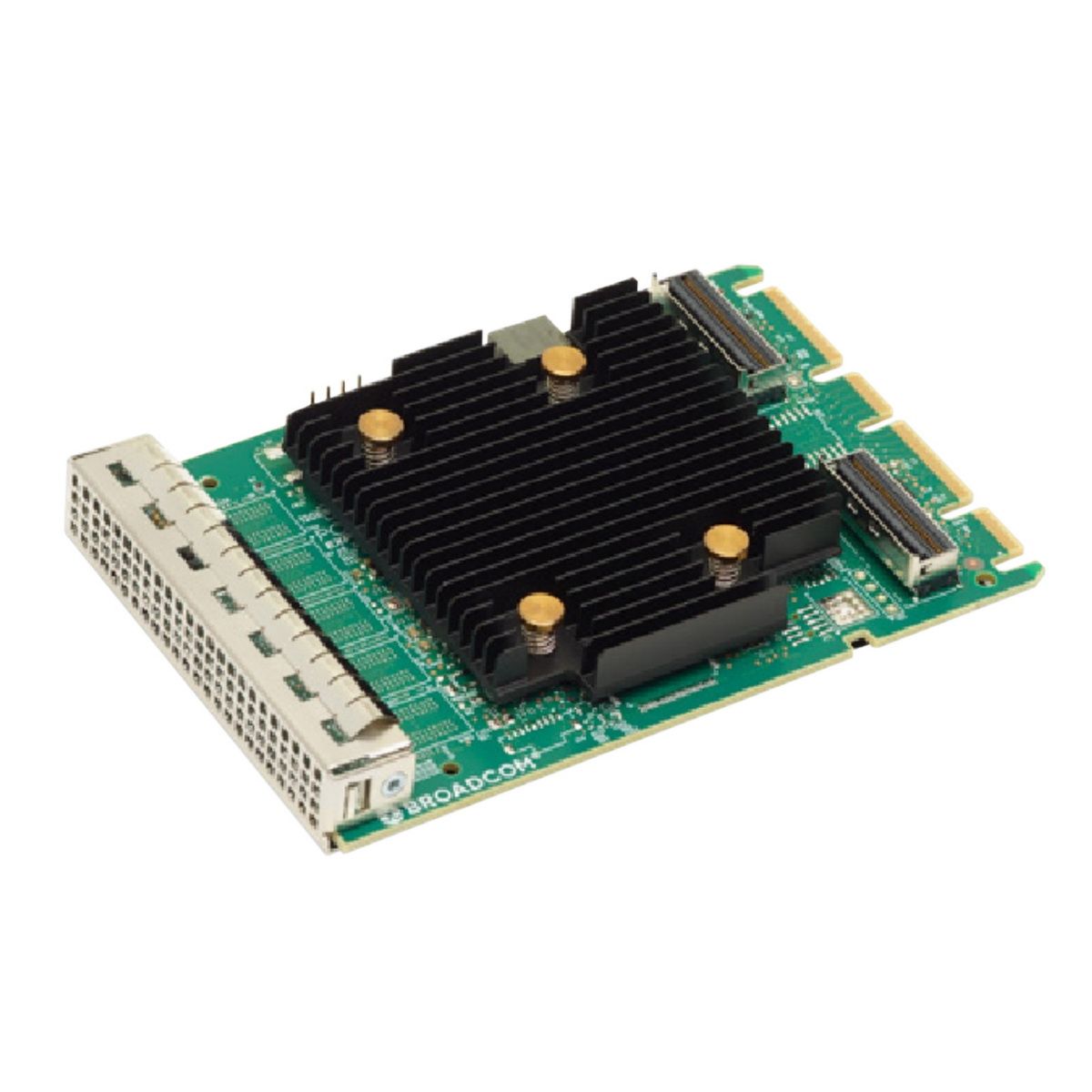 HBA-адаптер Broadcom SAS 9502-16i SGL () OCP 3.0, PCIe v4 x8, Tri-Mode ...