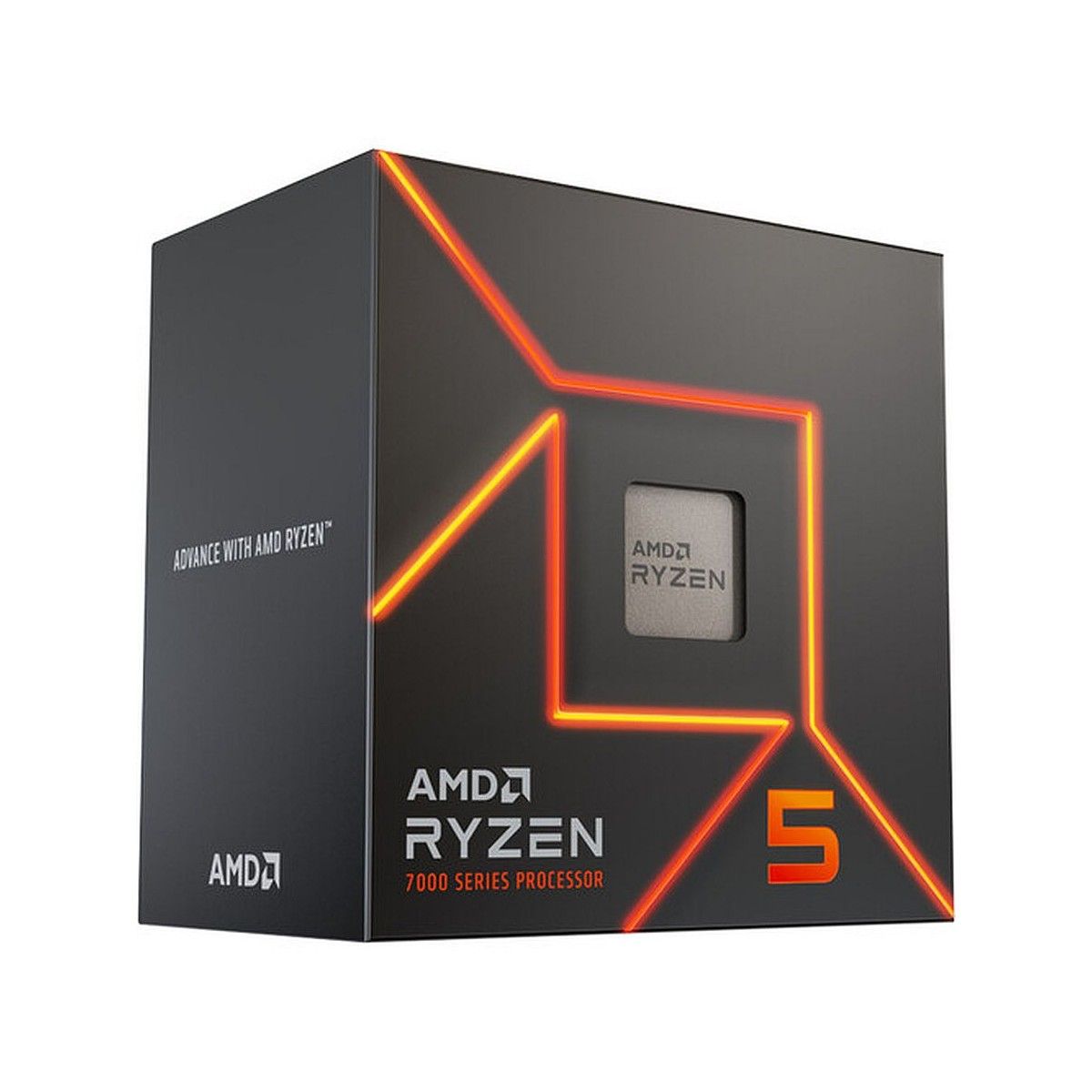 Центральный Процессор AMD RYZEN 5 7600X3D BOX (Raphael, 5nm, C6/T12 ...