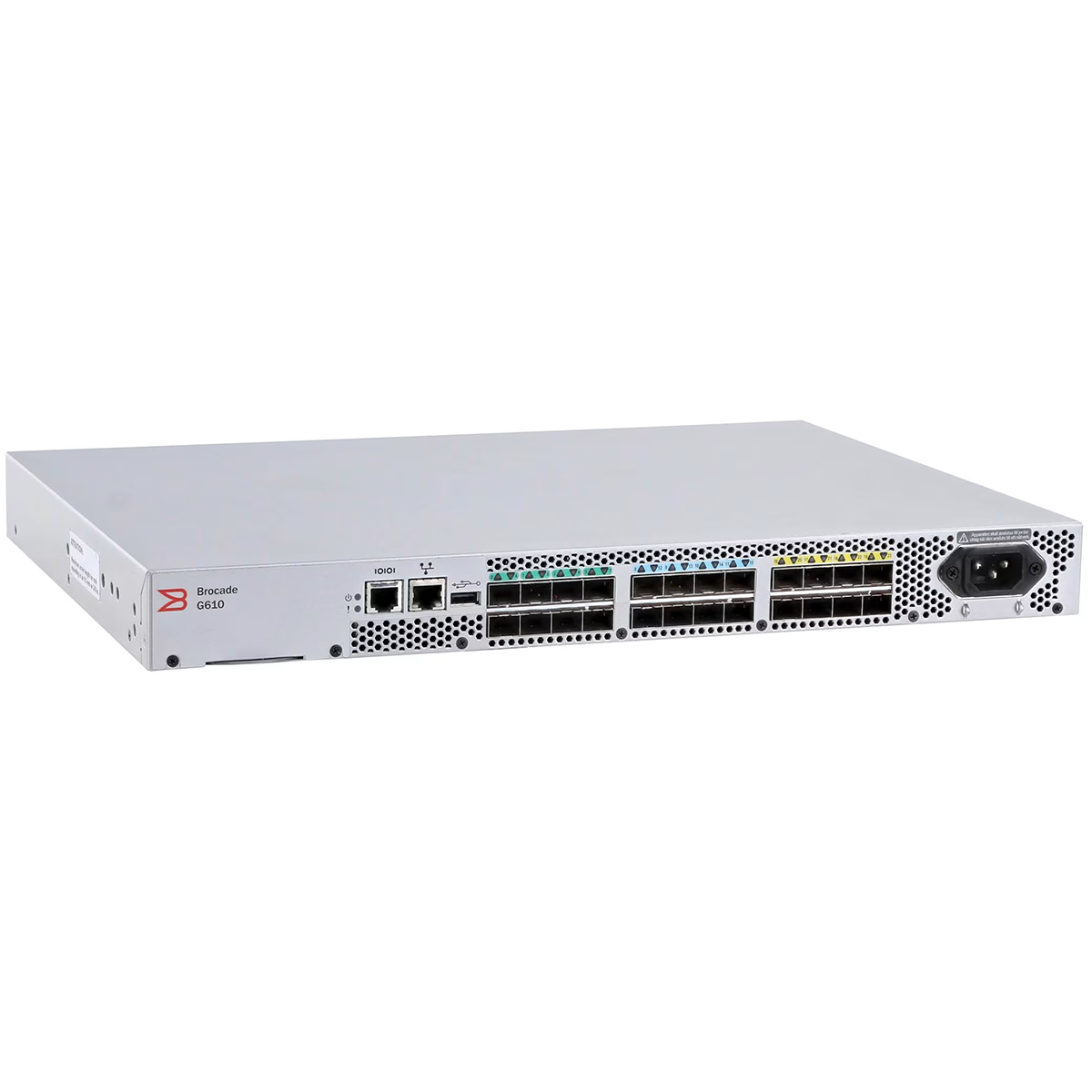 Коммутатор Brocade G610 24-port FC Switch, 24-port licensed, incl 24x ...